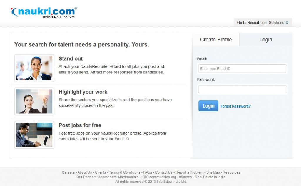 login-page | Recruiter Zone
