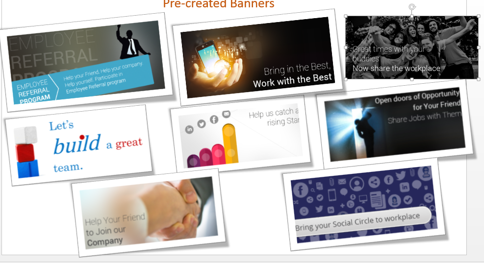 New banner themes | Recruiter Zone