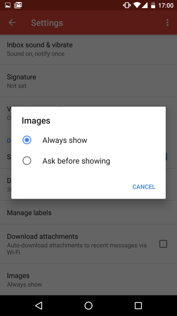 How to enable your email client to display images automatically ...