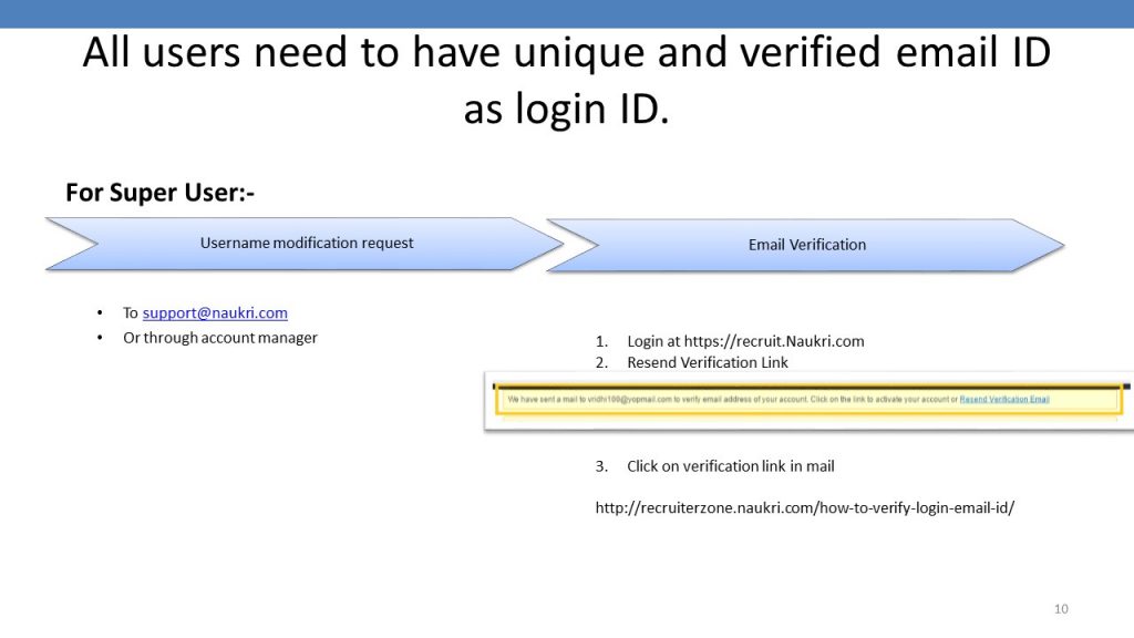 OTP based Secure Login for Naukri recruiters | Recruiter Zone